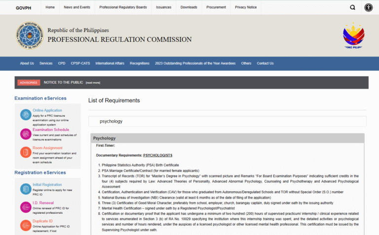 Psychologist Board Exam Application Guide 2025: How to File ...