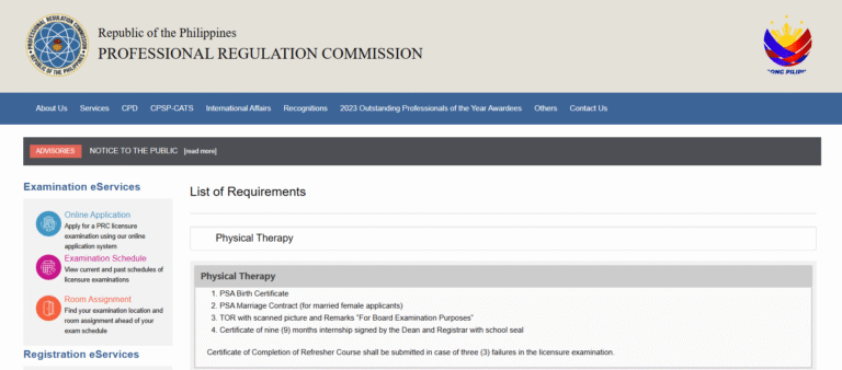Physical Therapist Board Exam Application Guide 2026: How to File ...